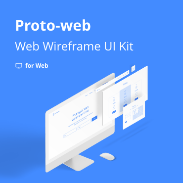 Proto-web Web Wireframe UI Kit – XdKits